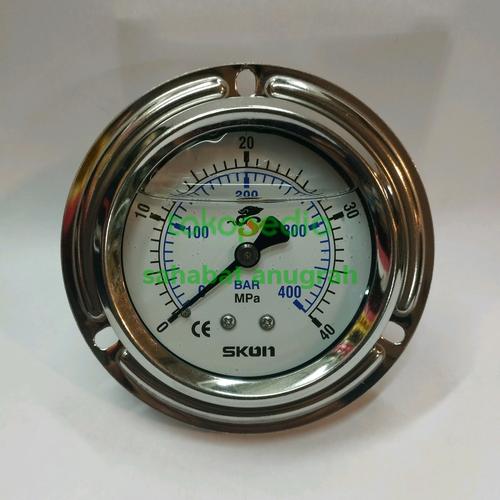 Jual 40 MPA / BAR Pressure gauge 2,5 inch SKON - 40 MPA - Jakarta Barat ...