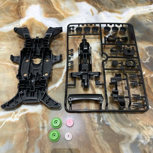 Jual Rep.Tamiya MA Chassis, Chassis MA Tamiya - Black Color - Kota ...