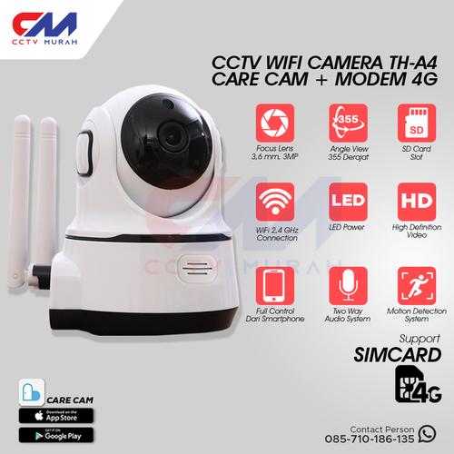 Jual CAMERA CCTV WIFI THUNDERIN SUPPORT MODEM USB 4G TH-A4 - Jakarta ...