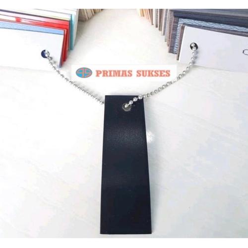 Jual TACO Edging Warna HITAM 003AA DOVE DOFF MATTE Hpl pelapis pinggir ...