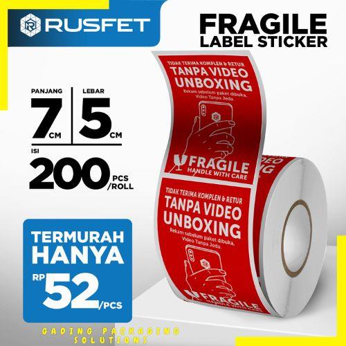 Jual LABEL STICKER UNBOXING STICKER VIDEO UNBOXING LABEL PENGIRIMAN ...