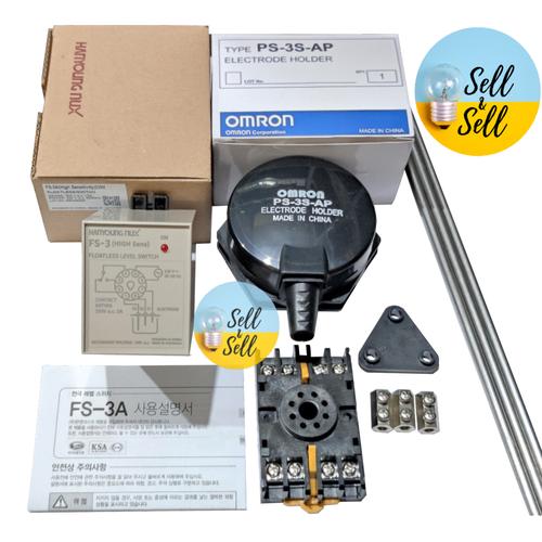 Jual (1 SET) Sensor Air Otomatis FS-3A (220V) Hanyoung + Socket Lock 8 ...