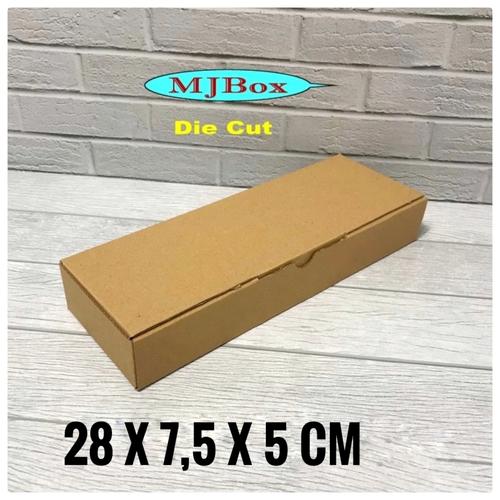 Jual kardus uk. 28x7,5x5 cm...box karton model pizza/die cut - Jakarta ...