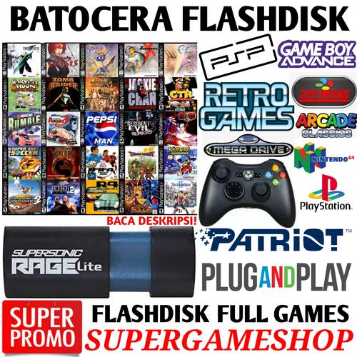 Jual USB Flashdisk Batocera Flashdisk Full Games Flashdisk Batocera USB ...