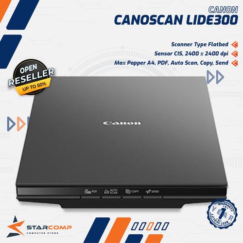Promo Scanner Canon CanoScan Lide 300 Lide300 A4 Cicil 0% 3x - Kab ...