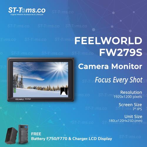 Promo FEELWORLD FW279S 4K Ultra-Bright Monitor Cicil 0% 3x - Jakarta ...