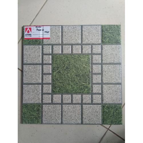 Jual KERAMIK LANTAI MOTIF RUMPUT POGIO MGS 40X40 KW1 - Kota Depok ...