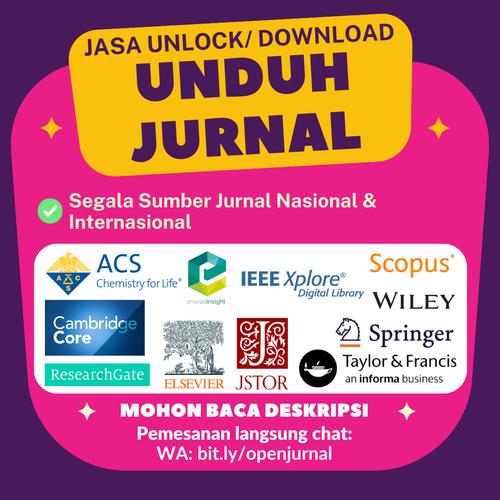 Jual Unlock Download Jurnal Internasional Unduh Emerald IEEE Scopus ACS ...