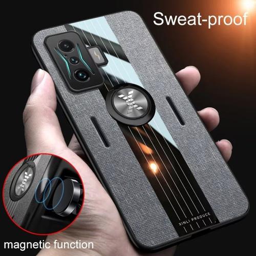 Jual TEXTURE CASE XIAOMI POCO F4 GT / F4 MAGNETIC RING CASING - POCO F4 ...