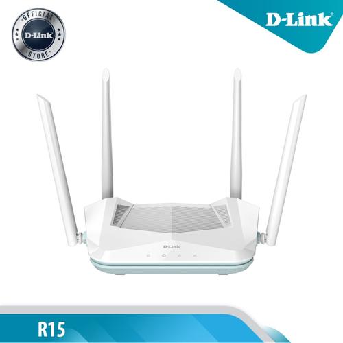 Jual D-Link R15 EAGLE PRO AI WIFI-6 AX1500 Gigabyte Smart Mesh Router ...