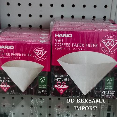 Jual Kertas Filter Kopi V60 1-4 Cups/Kertas Pembuat Kopi Teknik Manua ...
