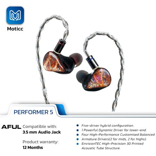 Jual AFUL Performer 5 Earphone 1DD+4BA Acoustics P5 In Ear Performer5 ...