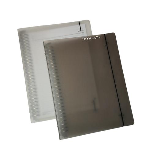 Jual BINDER NOTE B5 26 RING BESI MAP BUKU RING LOOSE LEAF COVER POLOS ...