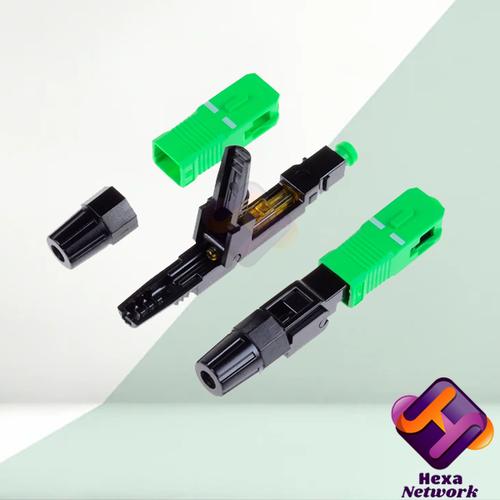 Jual Fiber Optic SC APC Fast Connector | FTTH Fast konektor SC APC ...