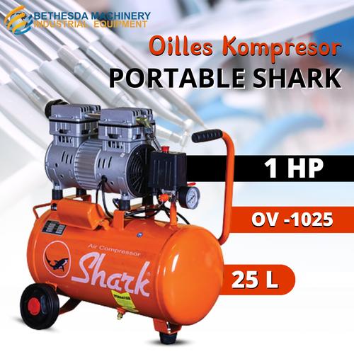 Jual Mesin Kompresor Tanpa oli 1 HP oilless Compresor Shark 1 HP - OV ...
