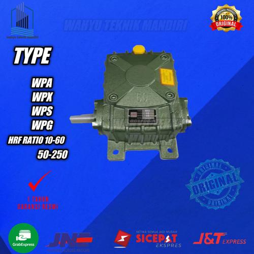 Jual Gear Box Reducer Wpo 100 Speed Reducer Wpo 100 Gear Box Motor ...
