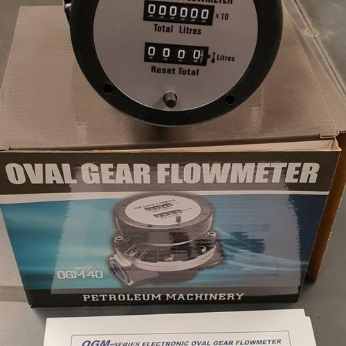 Jual Flowmeter solar/minyak 1,5inch Flow meter OGM-40 4 digit 1,5inch ...