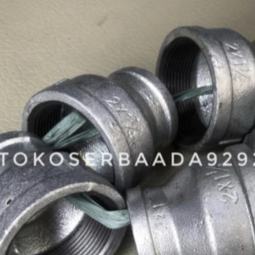 Jual Vlok Sok ; Reduser Sock Galvanis 1-1/2 x 1" inch ; Vsok Galvanis ...