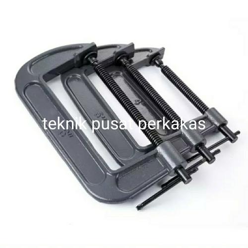 Jual CATOK Klem C Alat Penjepit Model C Cleamp 6 Inch Clamp C - Jakarta ...