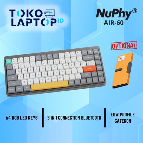 Promo Nuphy Air60 / Air-60 Daylight Wireless Mechanical Keyboard Low ...