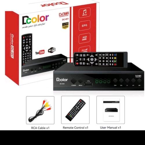 Jual Set Top box Tv Digital T2 Terbaru - STB + RCA - Jakarta Barat ...