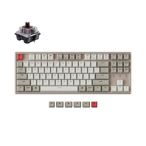 Jual Keychron K8 Non LED Hotswap Wireless Mechanical Gaming Keyboard ...