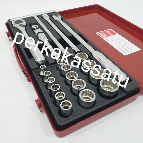Jual KUNCI MATA SOCK KOKEN SET 21PCS 1/2" 12PT MADE IN JAPAN SOCKET SHOCK - Kota Medan ...
