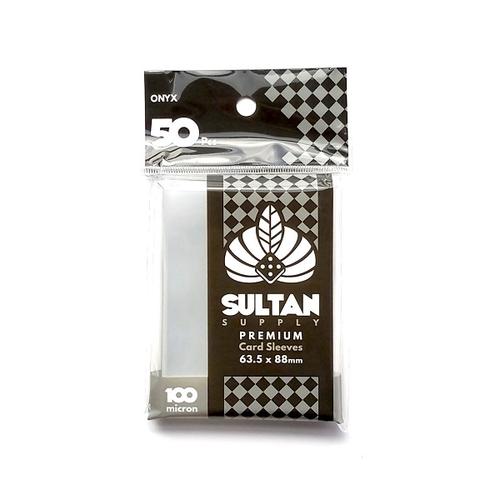 Jual Sultan Supply 100Micron 63.5x88mm Premium Card Sleeves (Onyx) - 10 ...