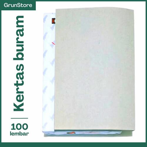 Jual Kertas buram / kertas koran f4 - 50 lembar - Kota Semarang - Grun ...