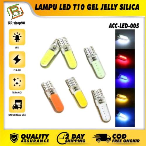 Jual LAMPU LED SIGN MOBIL DAN MOTOR SEIN KABIN LAMPU KOTA T10 GEL JELLY ...