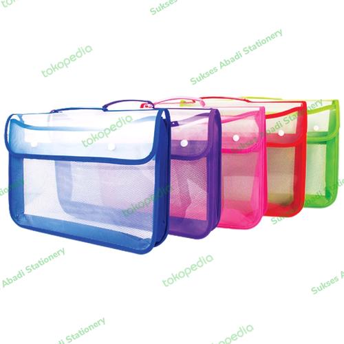 Jual Map Gagang Jaring Kancing 2 Polos/ Tas Jaring Kancing 2 Jenia ...