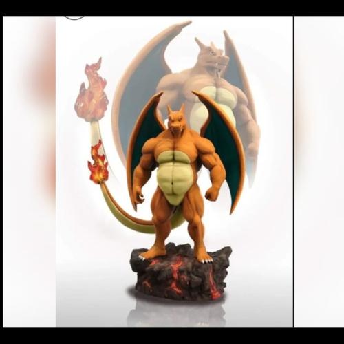 Jual GO studio - Charizard Muscle POKEMON FIGURE STATUE GK - DP - Kota ...