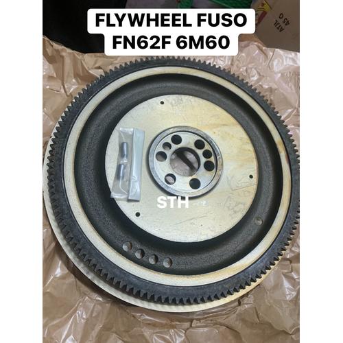 Jual FLYWHEEL FUSO FIGHTER TAYO FN62F 6M60 LUBANG 6 GIGI 129 ME300837 ...