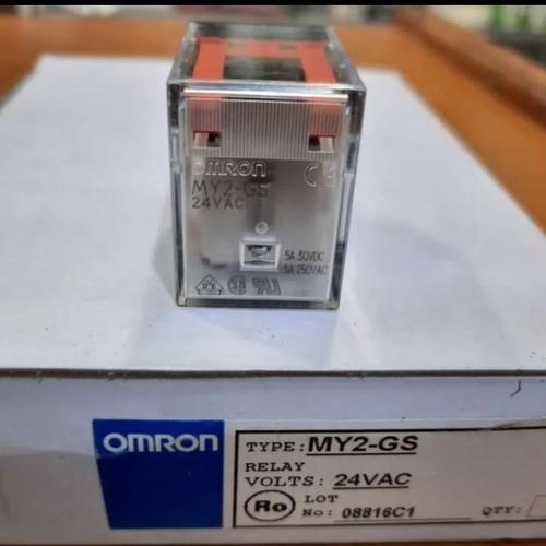 Jual Omron Relay MY2 / Relay Indikator MY2N / Relay 8Pin 8Kaki Pipih ...