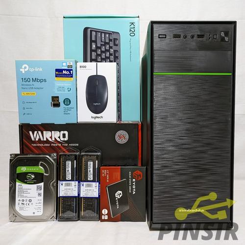 Jual CPU PC Rakitan Intel Core I5 RAM 8GB HDD 500GB SSD 120GB Original ...