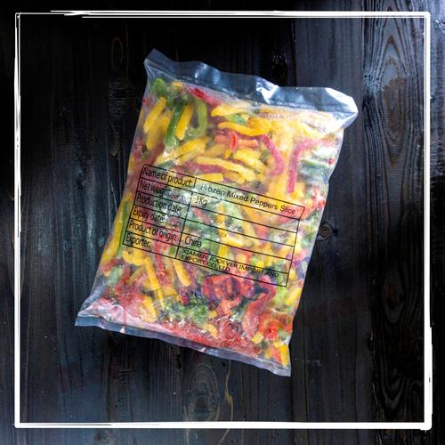 Jual MIX PEPPER SLICED PAPRIKA CAMPUR POTONG 1 KG ( FROZEN ) - Jakarta ...