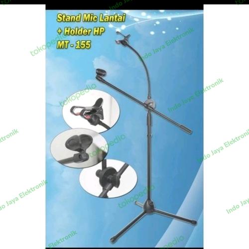 Jual stand microphone hp mt-155 bahan besi - Jakarta Barat - Indo Jaya Elektronik | Tokopedia