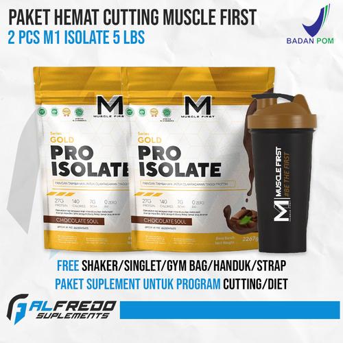 Jual PAKET HEMAT CUTTING M1 Pro Isolate 10 Lbs (5 Lbs + 5 Lbs) Muscle ...