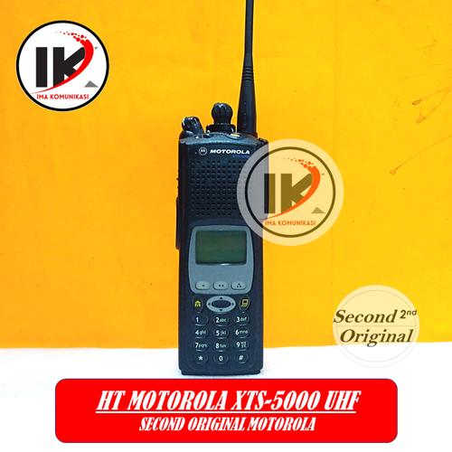 Jual HT second MOTOROLA XTS-5000 UHF SECOND ORIGINAL/HT BEKAS XTS-5000 ...