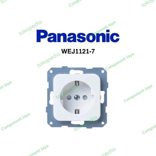 Jual Stop Kontak Panasonic Tanpa Plate Tanpa Frame WEJ1121-7 WEJ11217 ...