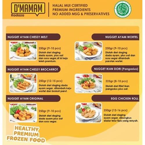 Jual NUGGET SEHAT DMAMAM - AYAM WORTEL - Kota Manado - Keiko baby shop ...