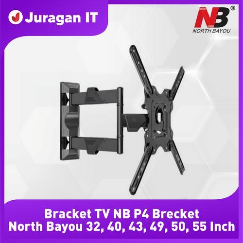 Jual Bracket TV NB P4 Brecket North Bayou 32, 40, 43, 49, 50, 55 Inch ...