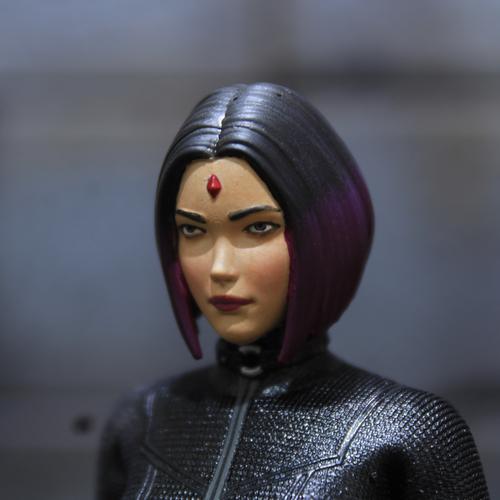 Jual 1/12 Custom DC Mezco Raven Teen Titans Marvel Legends Multiverse ...