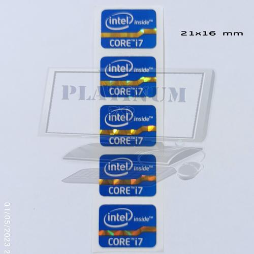 Jual Sticker Stiker Logo intel Core i7 Gen 2 Gen 3 Original - Kab ...
