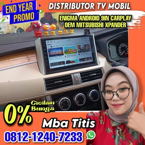 Jual Head Unit Android OEM MITSUBISHI XPANDER - ENIGMA CARPLAY RAM 2GB ...