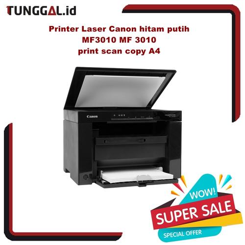 Jual Printer Laser Canon hitam putih MF3010 MF 3010 print scan copy A4 Ori - Kota Magelang ...