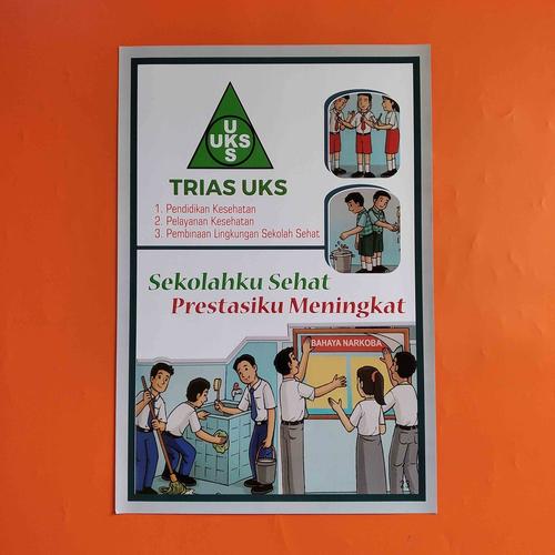 Jual Paket Poster Trias UKS - Poster Sekolah - Poster Kesehatan Sekolah - Trias UKS 03 - Kab ...