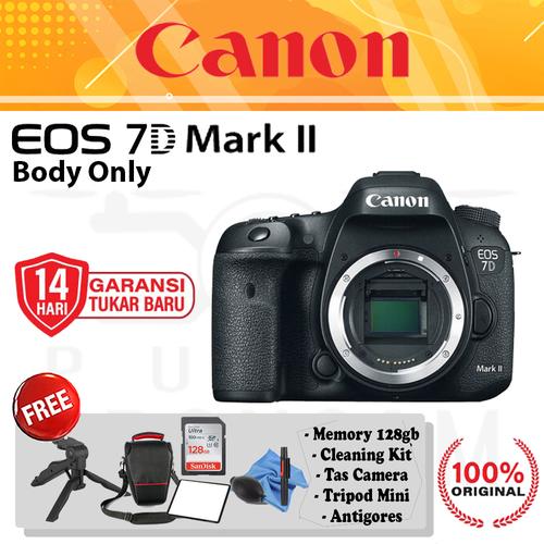 Promo Canon EOS 7D Mark II Body Only DSLR Camera 7 D Mark 2 Paket Bonus ...