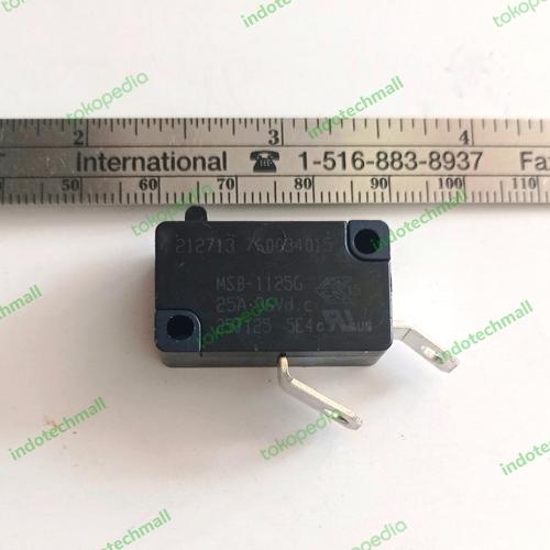 Jual Micro switch limit switch 25A 36V DC Jiaben MSB1125G - Kab ...