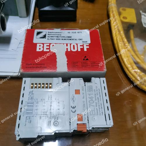 Jual PLC BECKHOFF EL7041 STEPPER MOTOR TERMINAL WITH INCREMENTAL ...